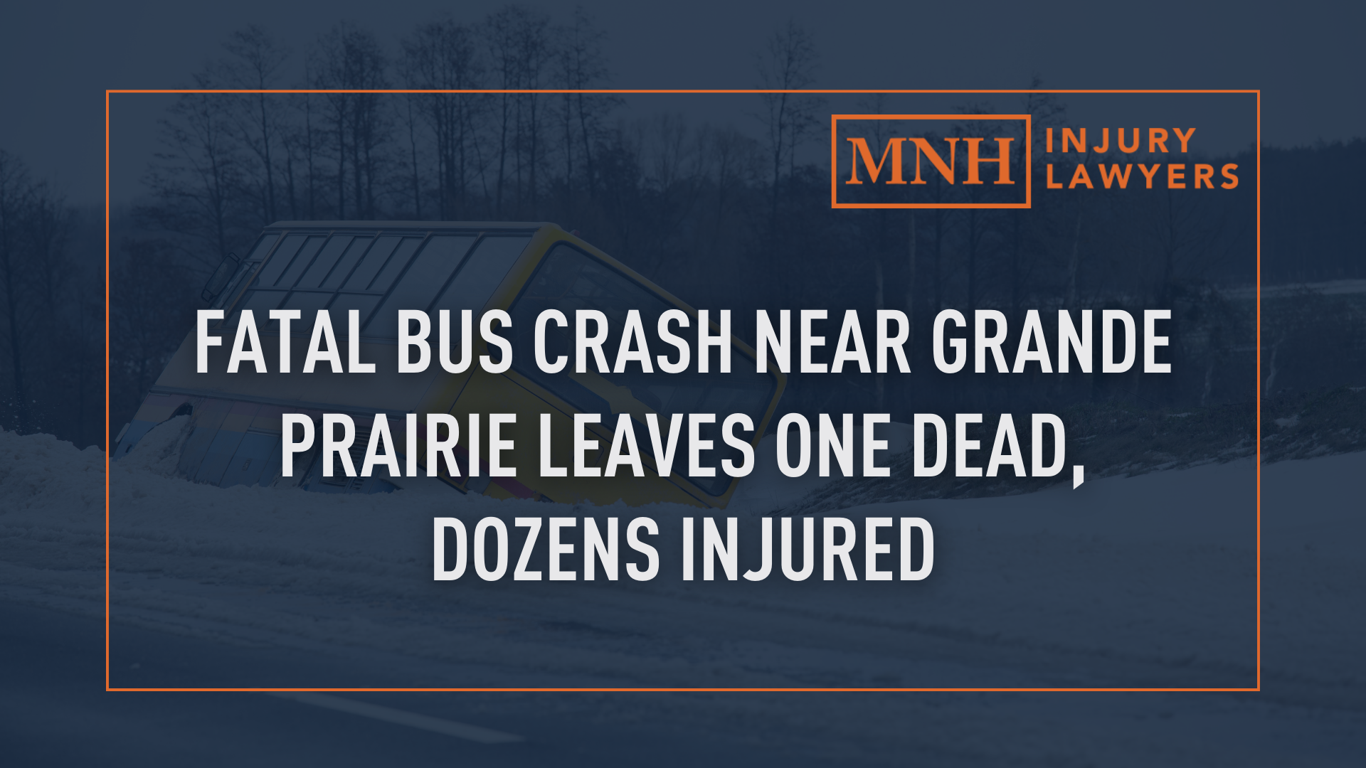 Fatal Bus Crash Near Grande Prairie